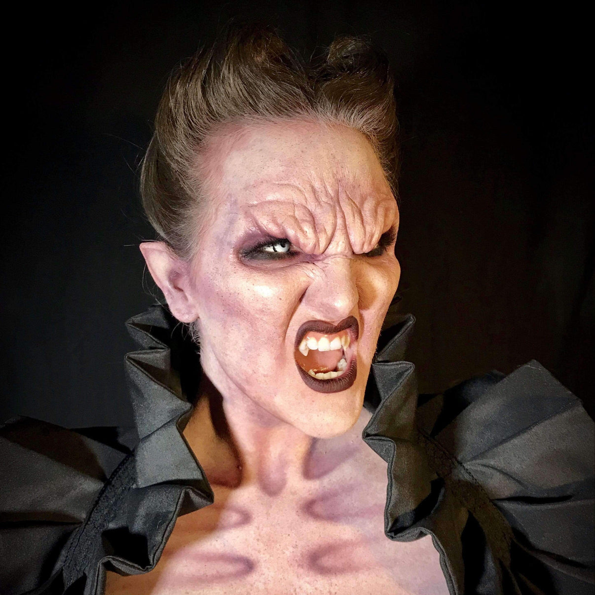 Vicious Vampire Forehead Brow Foam Latex Prosthetic by The Scream Team ...